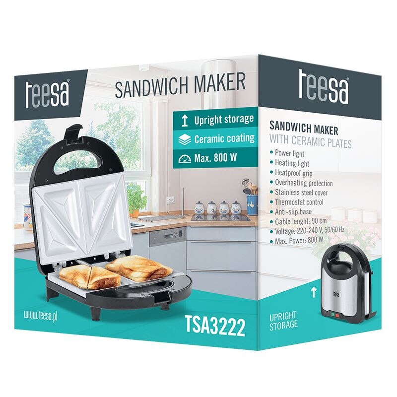 Sandwich maker ceramic Teesa - eMAG.ro