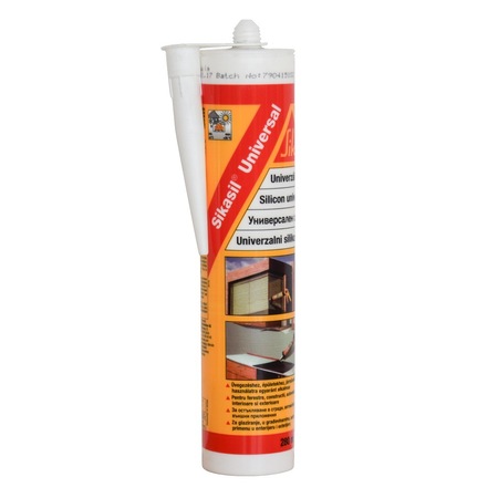 Sigilant siliconic cu intarire acetoxi Sika Sikasil Universal, transparent, 280 ml - eMAG.ro