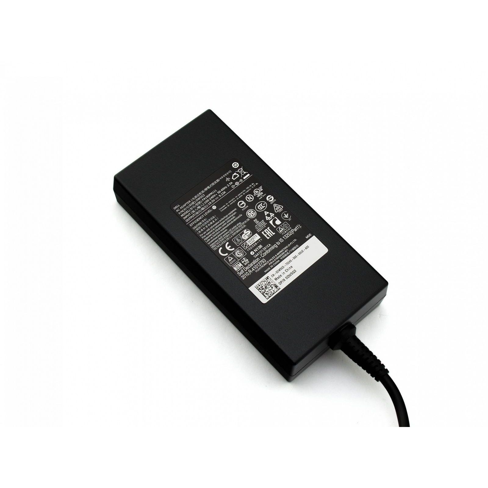 Зарядно за лаптоп, Dell, DA180PM111, 180W, 19.5V, 9.23A, щепсел 7.4x5 ...