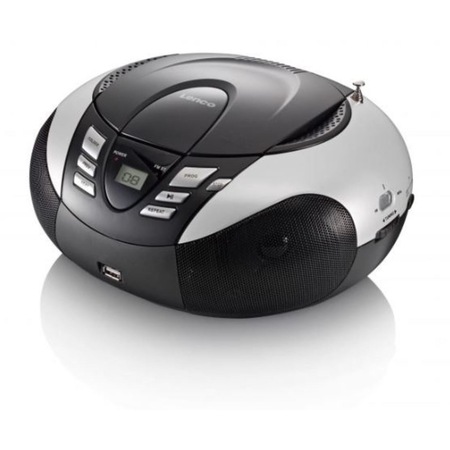 Lenco SCD-37 USB Silver MP3 CD USB lejátszó rádióval - eMAG.hu