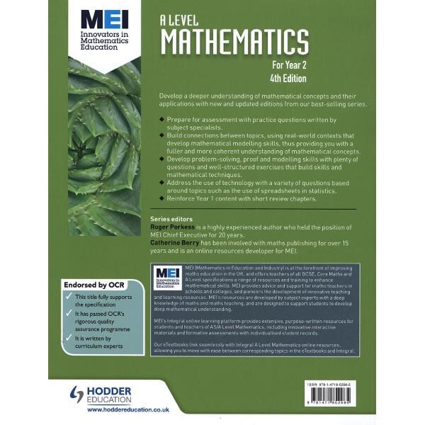 MEI A Level Mathematics Year 2 4th Edition - eMAG.ro