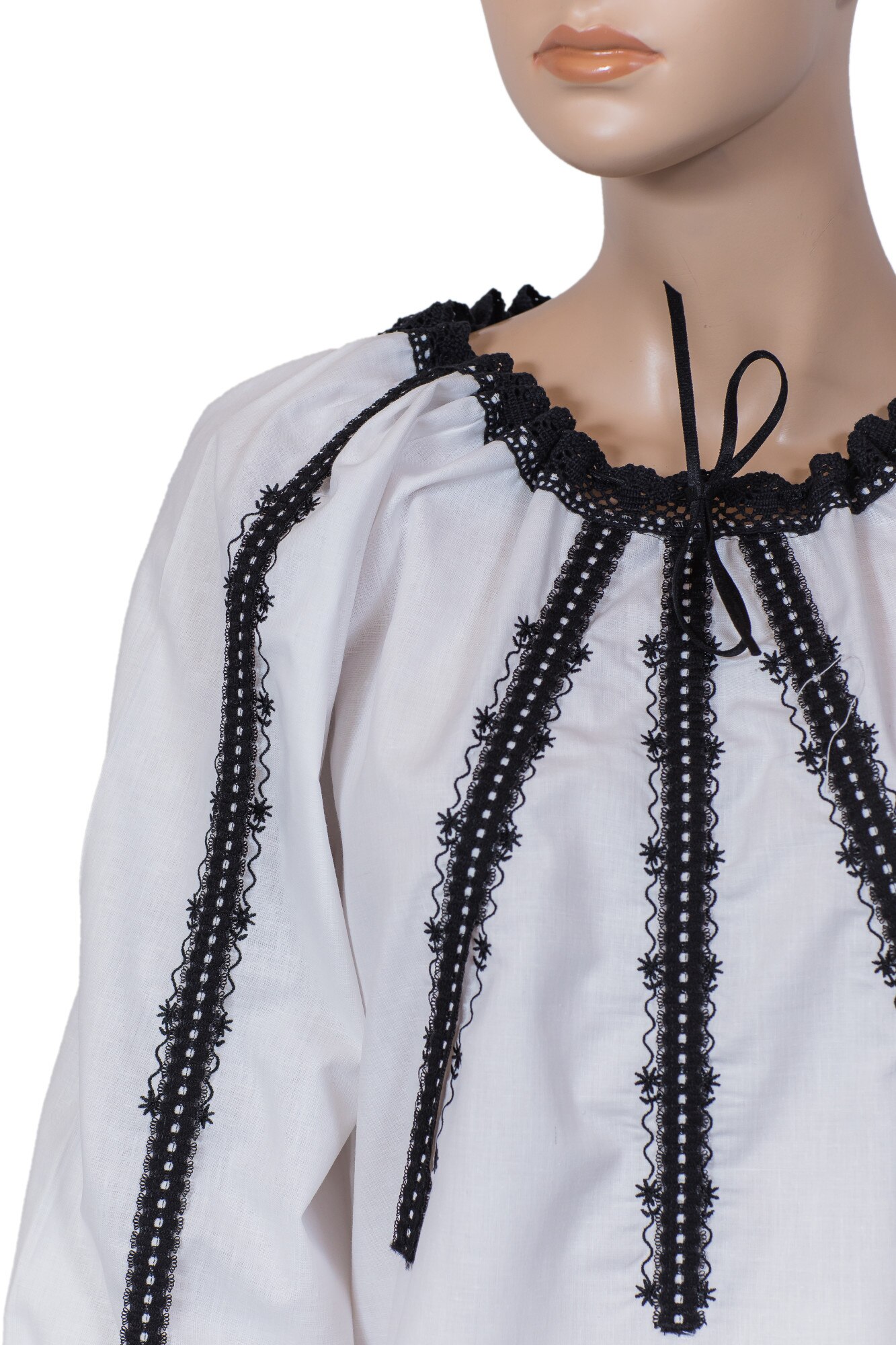 Ie Traditionala Romaneasca- Andreea, alba, L - eMAG.ro