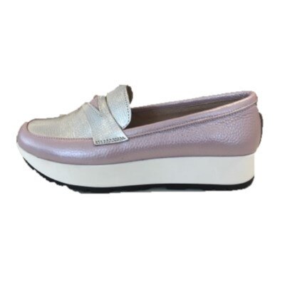 Balerini Dama Din Piele Naturala, Roz Sidef, 39 - eMAG.ro