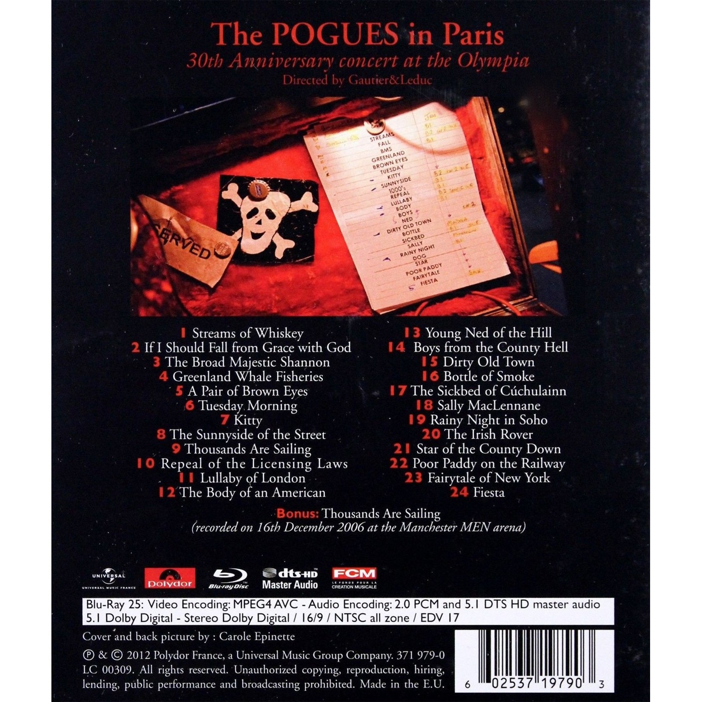 Pogues - Pogues In Paris - Blu-ray - eMAG.ro