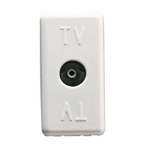 Priza TV modulara, 1m GEWISS, alb / EXT10626 - eMAG.ro