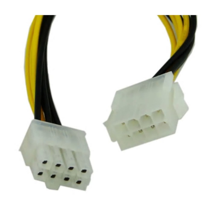 Cablu Active, Extensie prelungire alimentare CPU sursa ATX EPS 8 pini ...