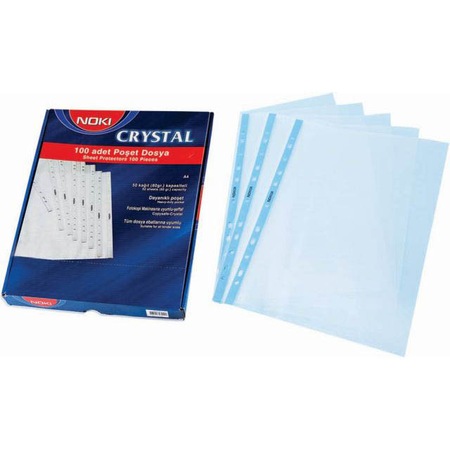 Folie protectie Noki, A4, cristal, 90 microni, 100 buc/cutie - eMAG.ro
