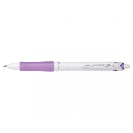 Химикалка Pilot Acroball Pure White, прибираща се, 1,0 мм, лилава - eMAG.bg