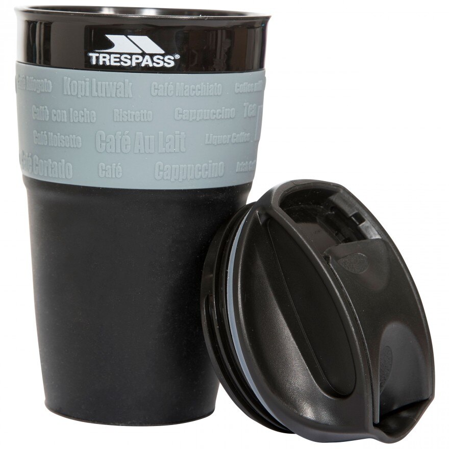 Cana pliabila Trespass Coffee Pop, 335ml, Black - eMAG.ro