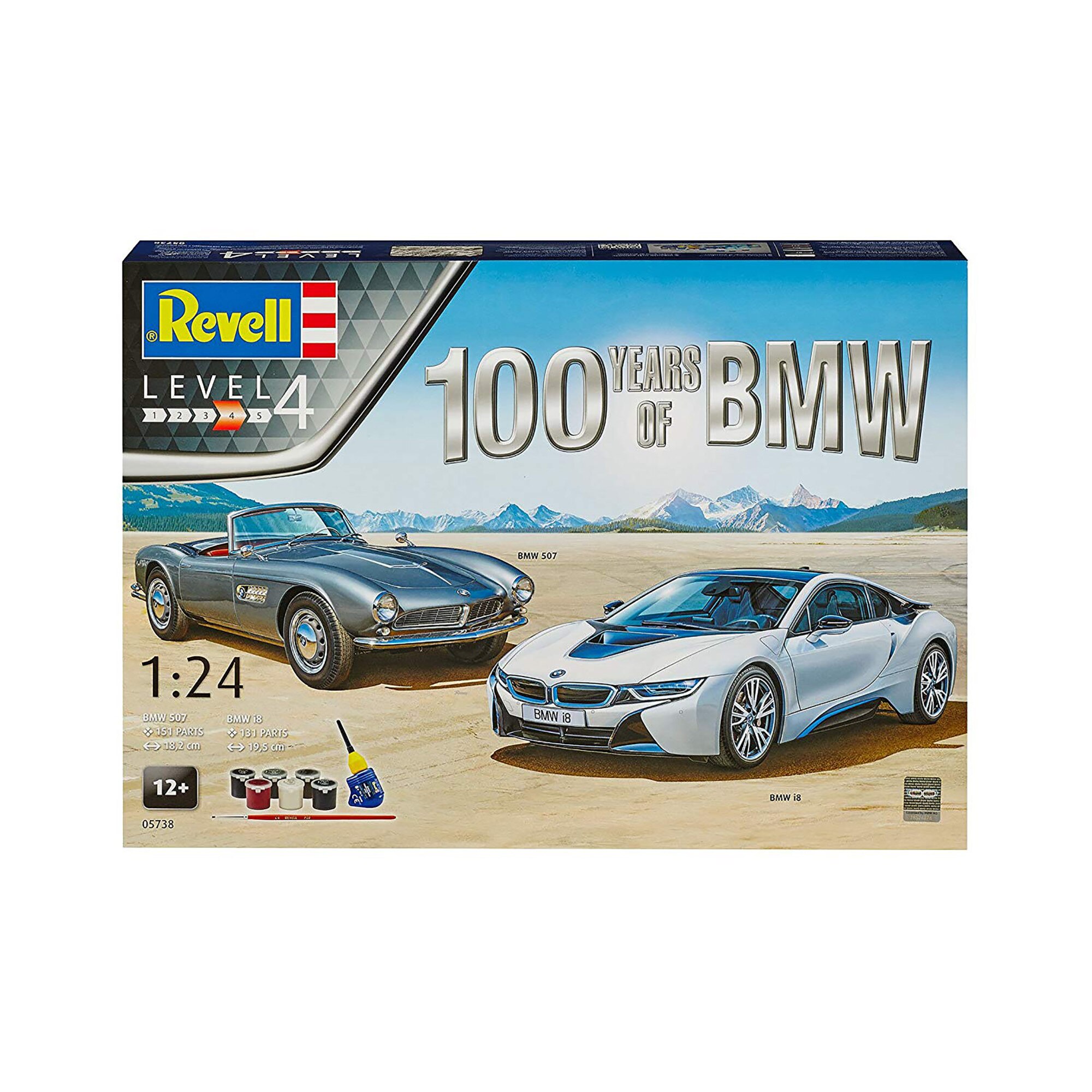 Navomodele de construit - BMW 100 ani kit asamblat - Revell - eMAG.ro