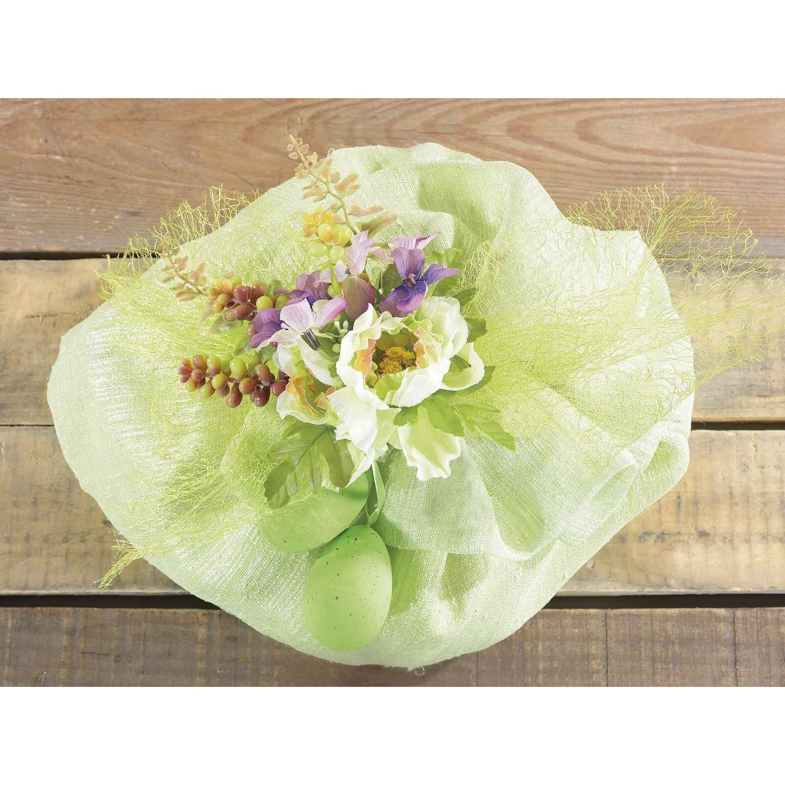 Buchet artificial ranunculus alb 24 cm - eMAG.ro