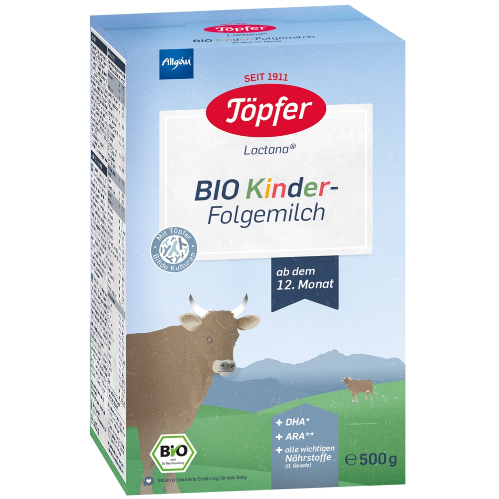 Formula de lapte praf Topfer Bio Kinder Lactana, 500 g, de la 1 an ...