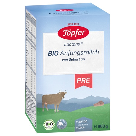 Formula de lapte praf Bio Pre Topfer Lactana, 600 g, de la nastere ...
