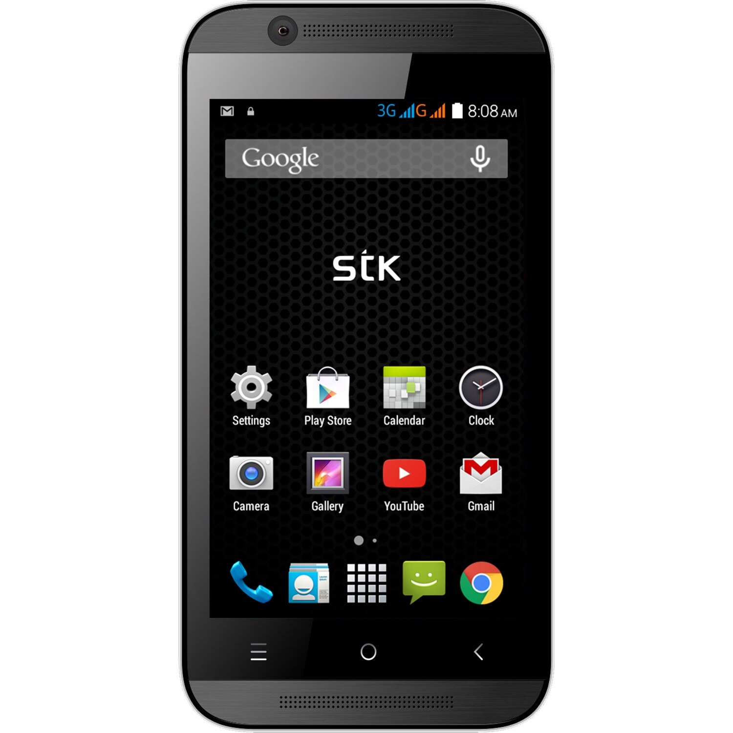 Telefon mobil STK Storm 2, Dual SIM, Black - eMAG.ro