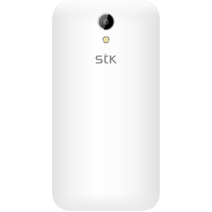 Смартфон STK Storm 2, Dual SIM, White - eMAG.bg