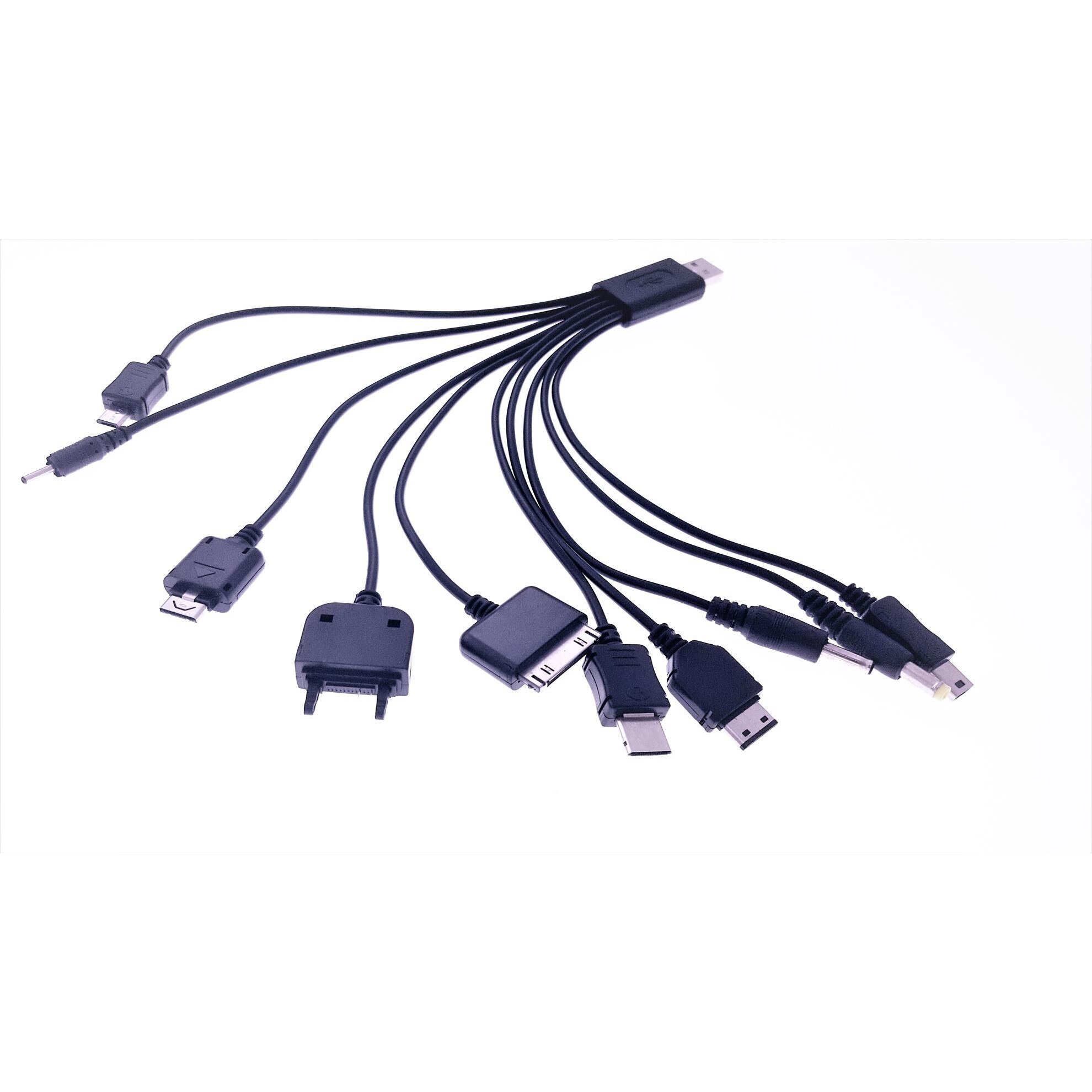 Cablu Alimentare USB, 10 in 1 - eMAG.ro