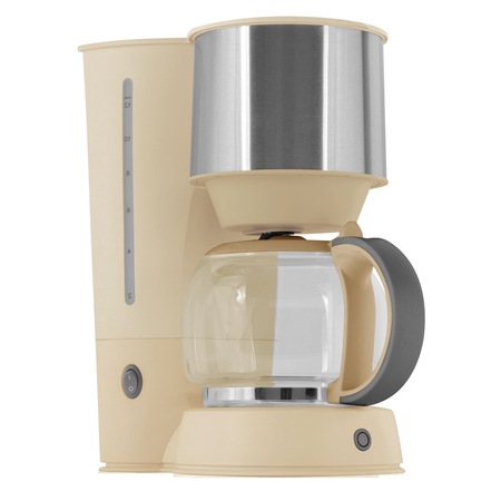Filtru de cafea Victronic, 1080 W, 1.5 Litri, 15 Cesti, Bej - eMAG.ro