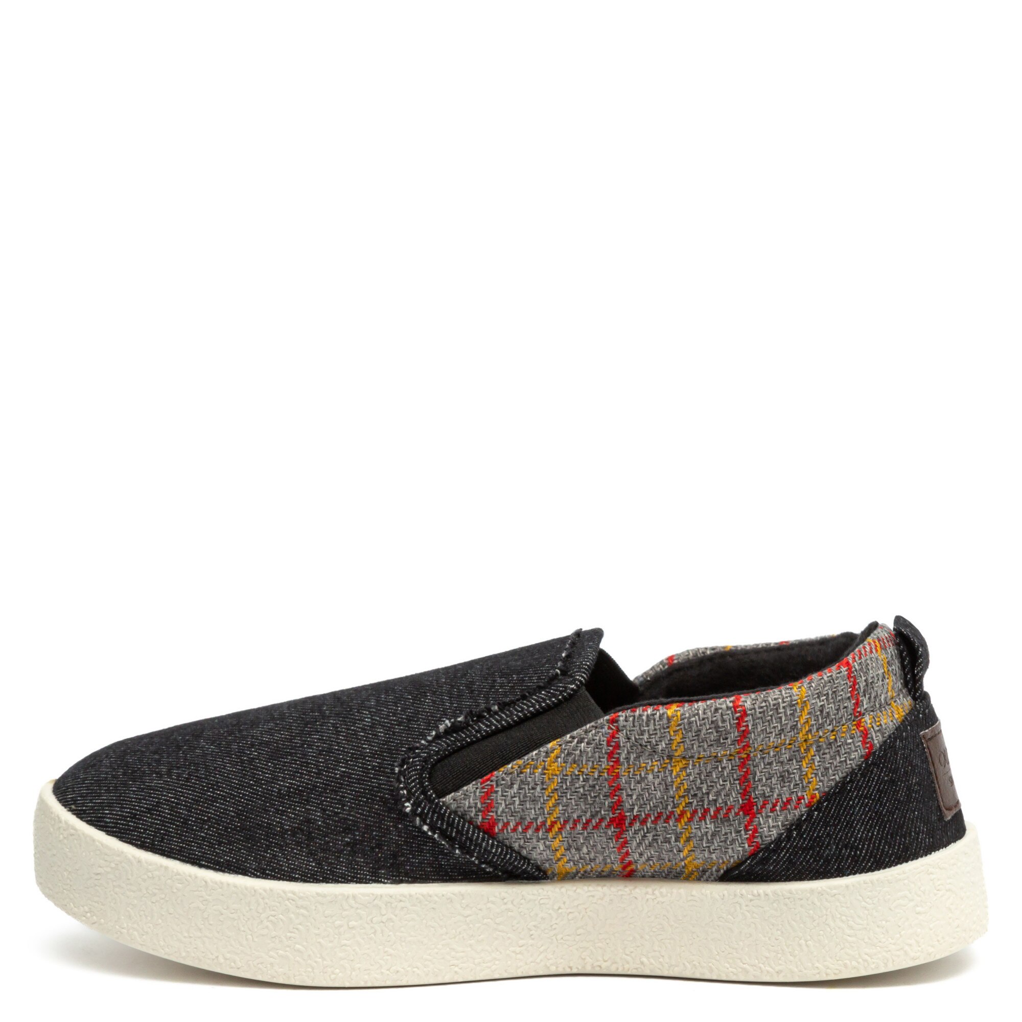 Tenisi Slip-on Emily denim negru/gri, 37 - eMAG.ro