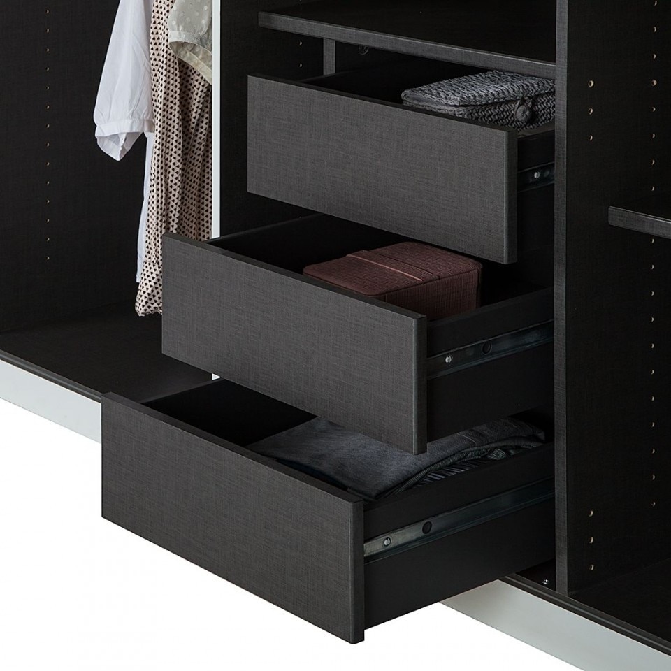 Corp cu 3 sertare pentru dressing, 60 cm - eMAG.ro