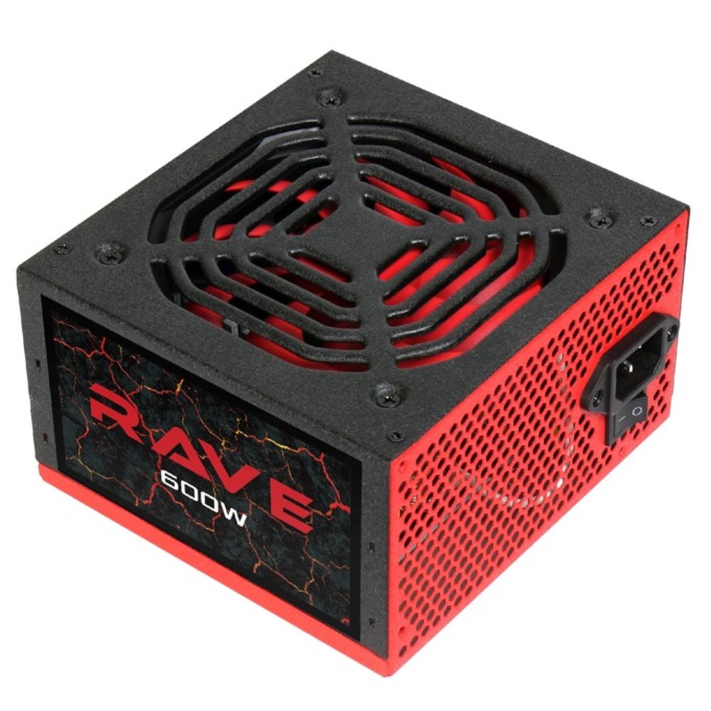 Захранване AeroCool Rave, 600W, Active PFC, 80+, 120mm вентилатор - eMAG.bg
