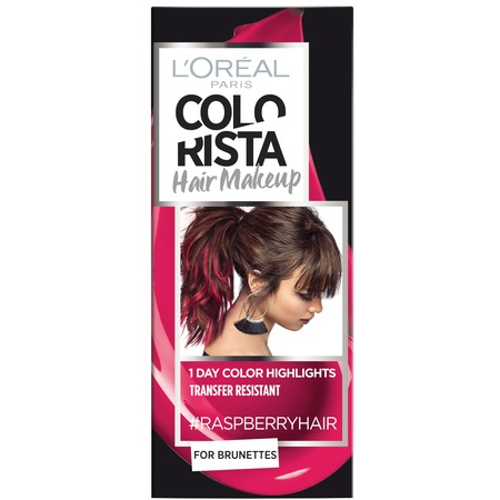 Vopsea de par temporara L'Oreal Paris Colorista Hair Makeup, Raspberry ...