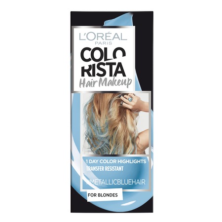 Vopsea de par temporara L'Oreal Paris Colorista Hair Makeup, Metallic ...