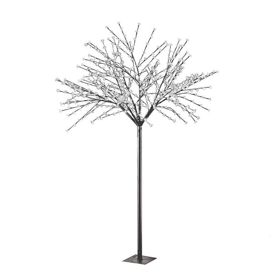 Lampadar LED TREE, metal, negru - eMAG.ro