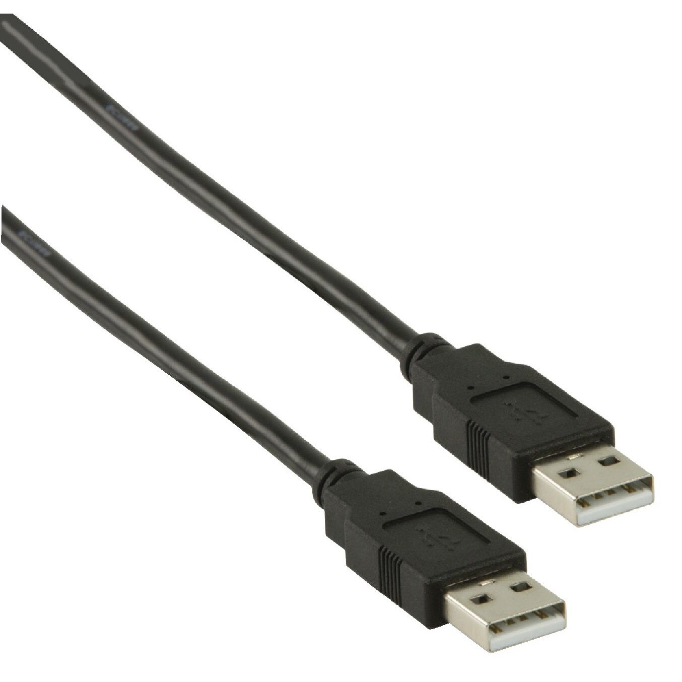 Cablu USB 2.0 USB A tata la USB A tata 1.8m, Goobay - eMAG.ro