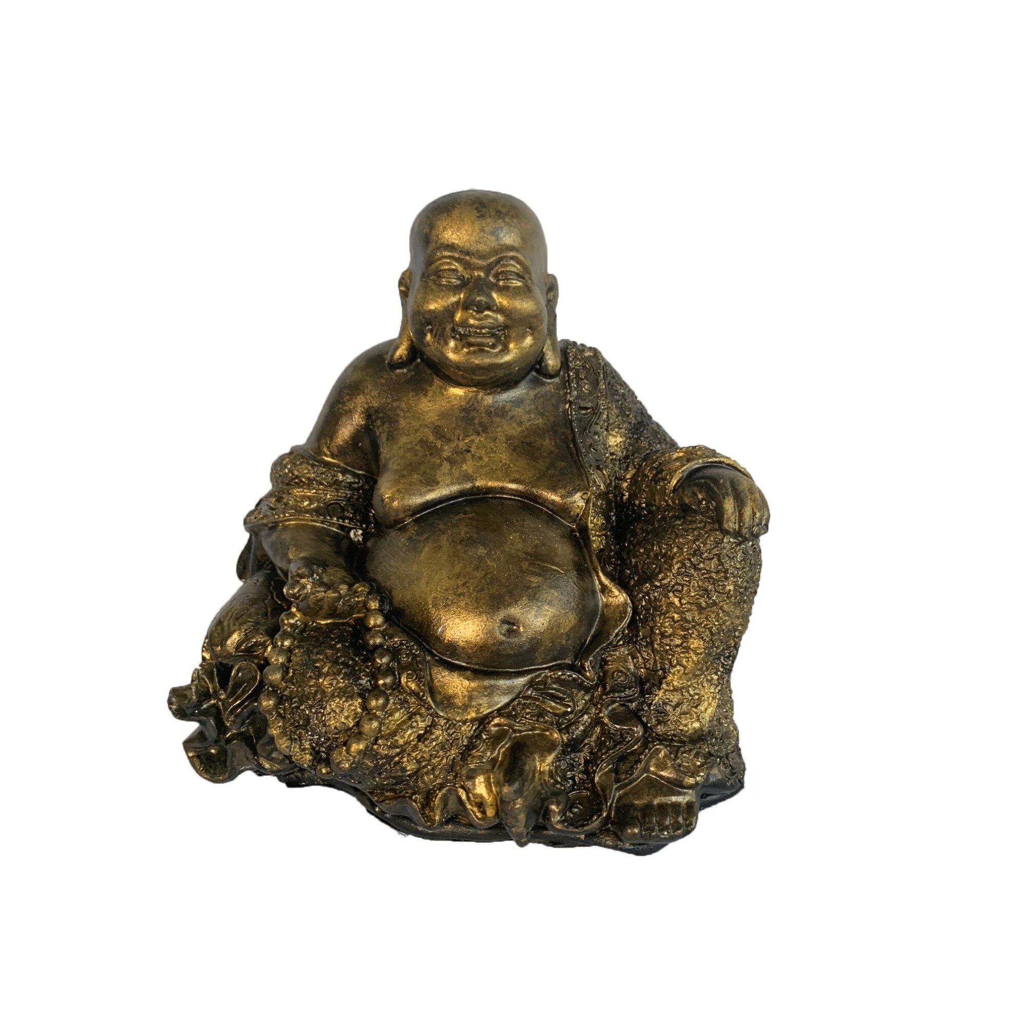 Statueta Buddha Vesel Vintage, 15 cm - eMAG.ro