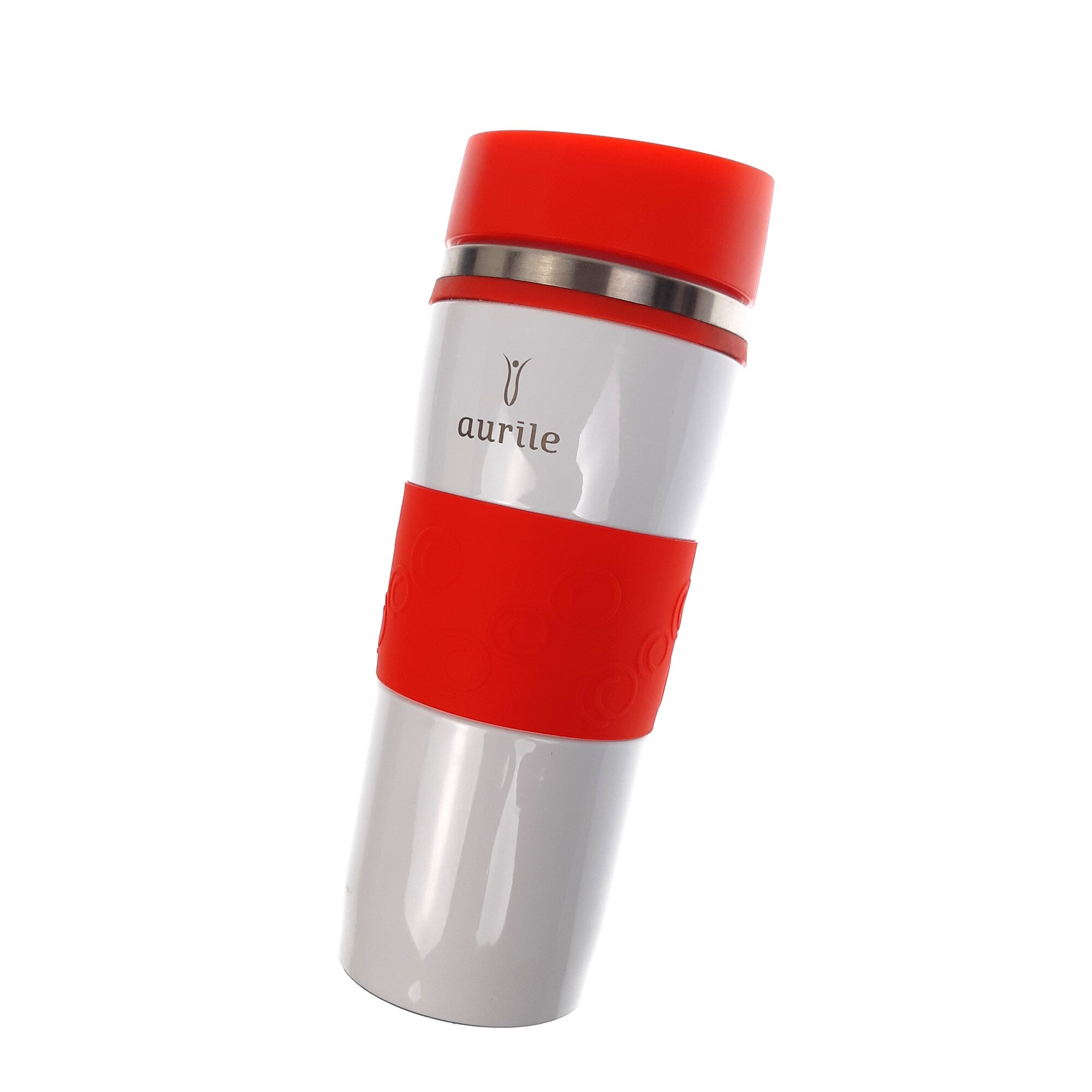 Thermal bögre, termosz 380 ml - White & Red AURILE Thermal bögre - eMAG.hu