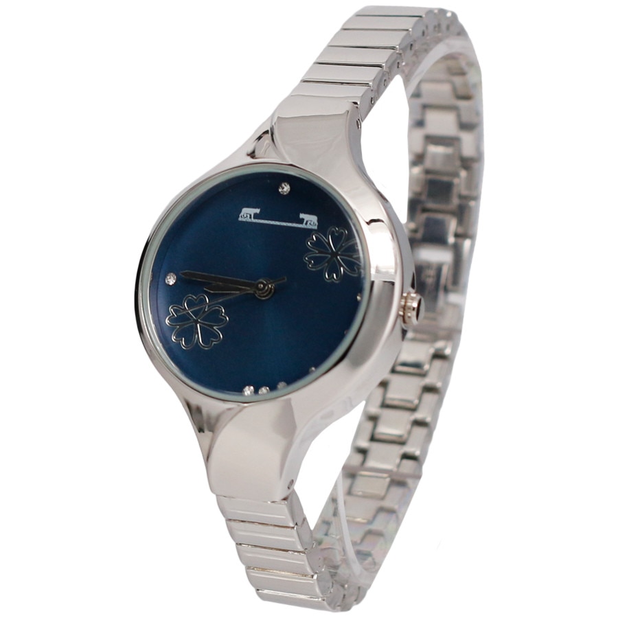 Ceas de dama All Crystal cu bratara metalica, cutie si bratara cadou ...
