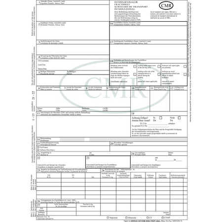 CMR format A4 3 Exemplare INTERNATIONAL 50 Seturi/Carnet - eMAG.ro