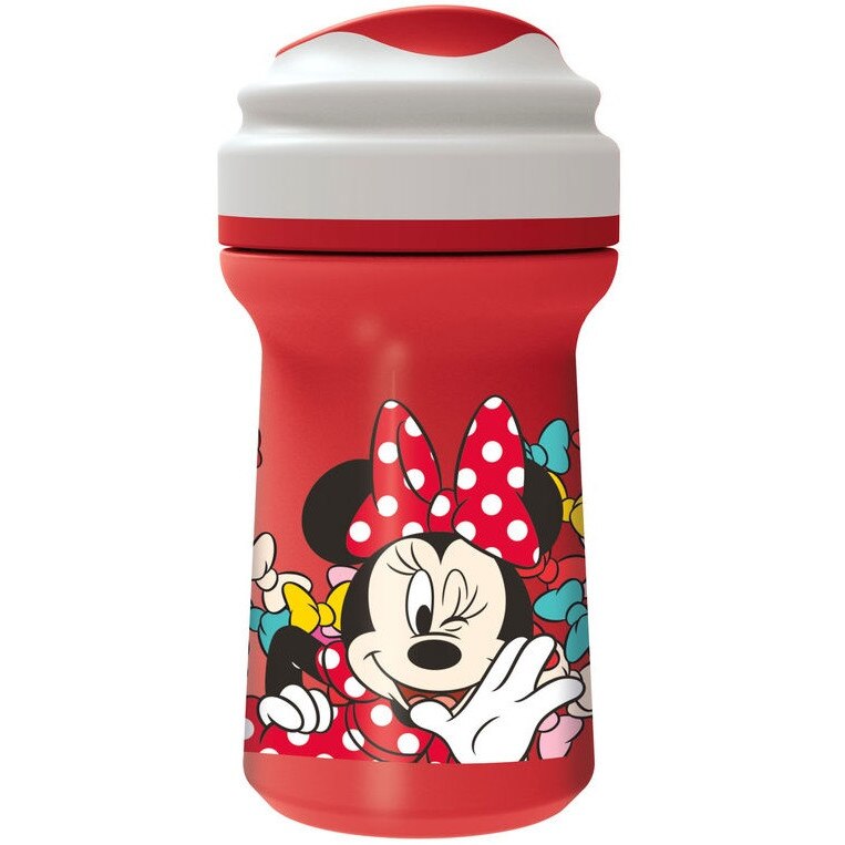 Pahar, Minnie Mouse, rosu, 310 ml - eMAG.ro