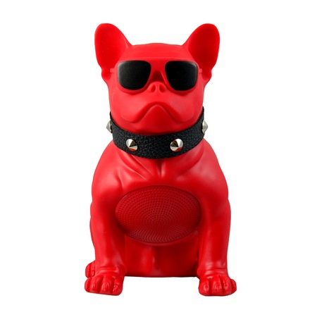 Boxa portabila bluetooth forma catel, radio FM, MP3 - alb, negru - eMAG.ro