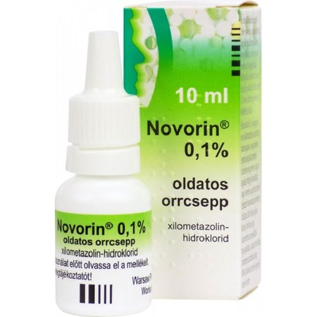 Novorin 0,1% oldatos orrcsepp (10ml) - eMAG.hu