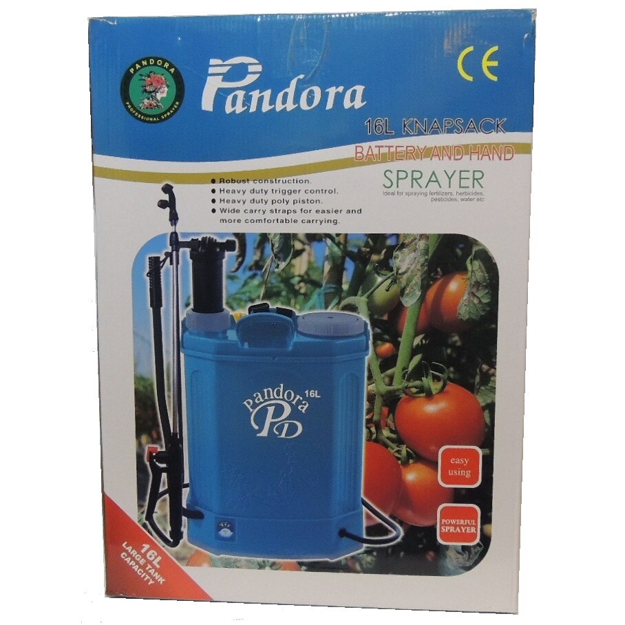 Set pompa stropit electrica + Manuala ( 2 in 1 ) 16 Litri 5,5 Bar ...