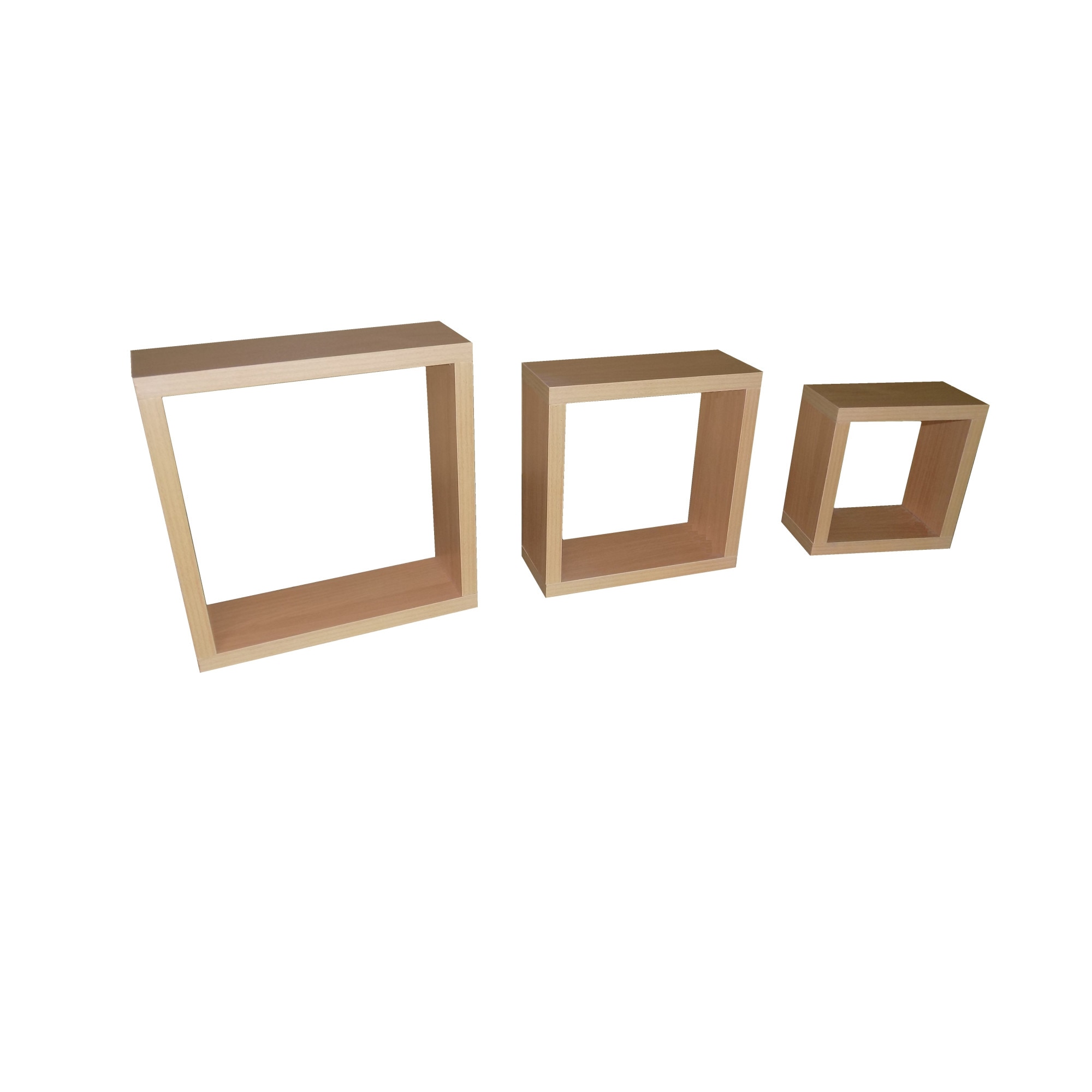 Set trei cuburi raft perete Cubico Fag Model CUB-11008 - eMAG.ro