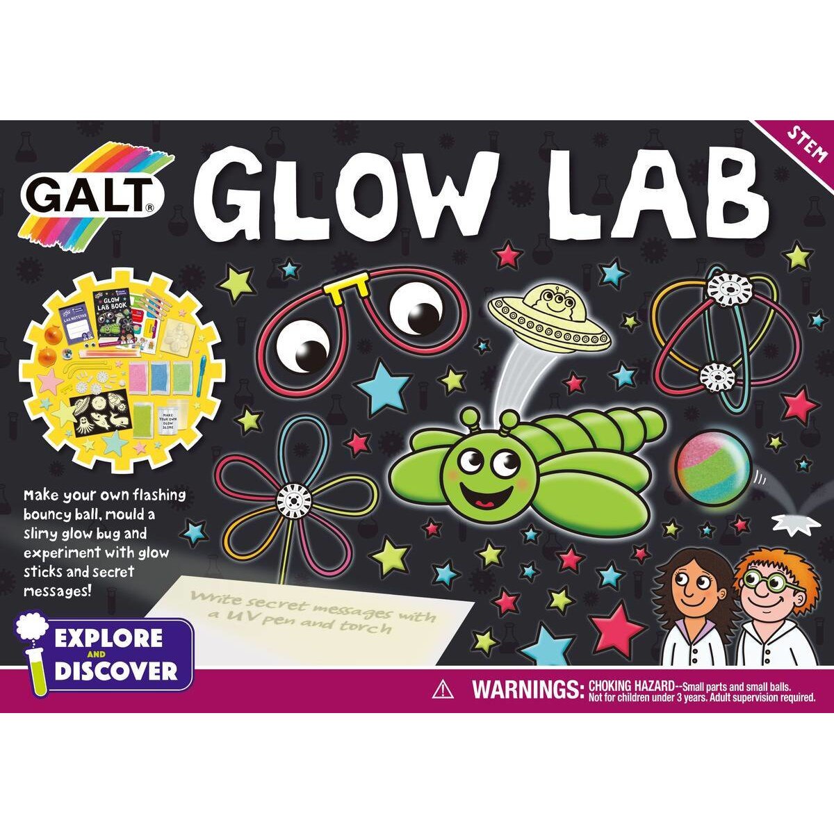 Set experimente - Glow lab - eMAG.ro