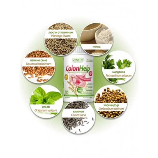 Хранителна добавка на прах Zenyth ColonHelp, За детоксикация ...