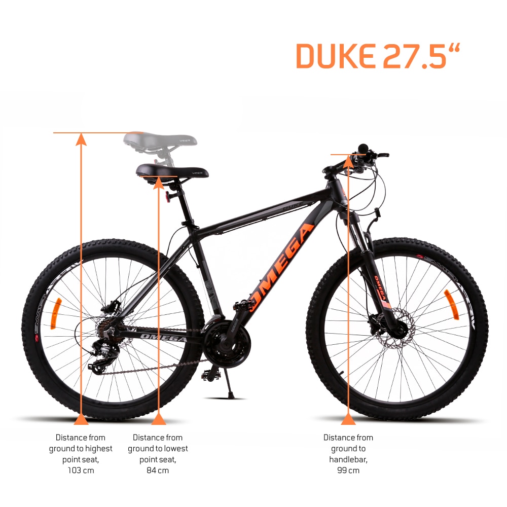 Bicicleta mountainbike Omega Duke 27.5", cadru 49cm, frana hidraulica ...