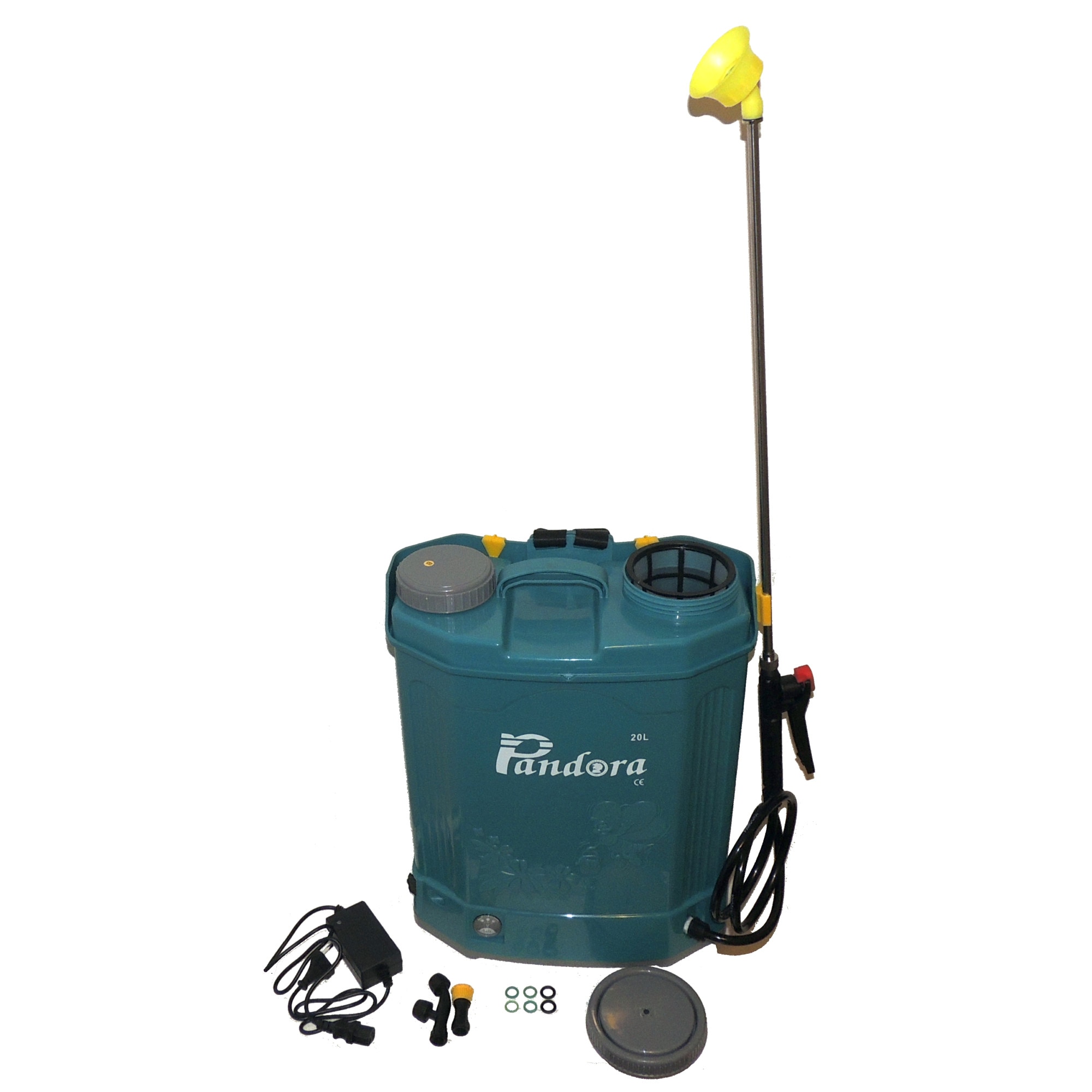 Set pompa stropit electrica Pandora 20 Litri 5.5 Bar, Model 2019 ...