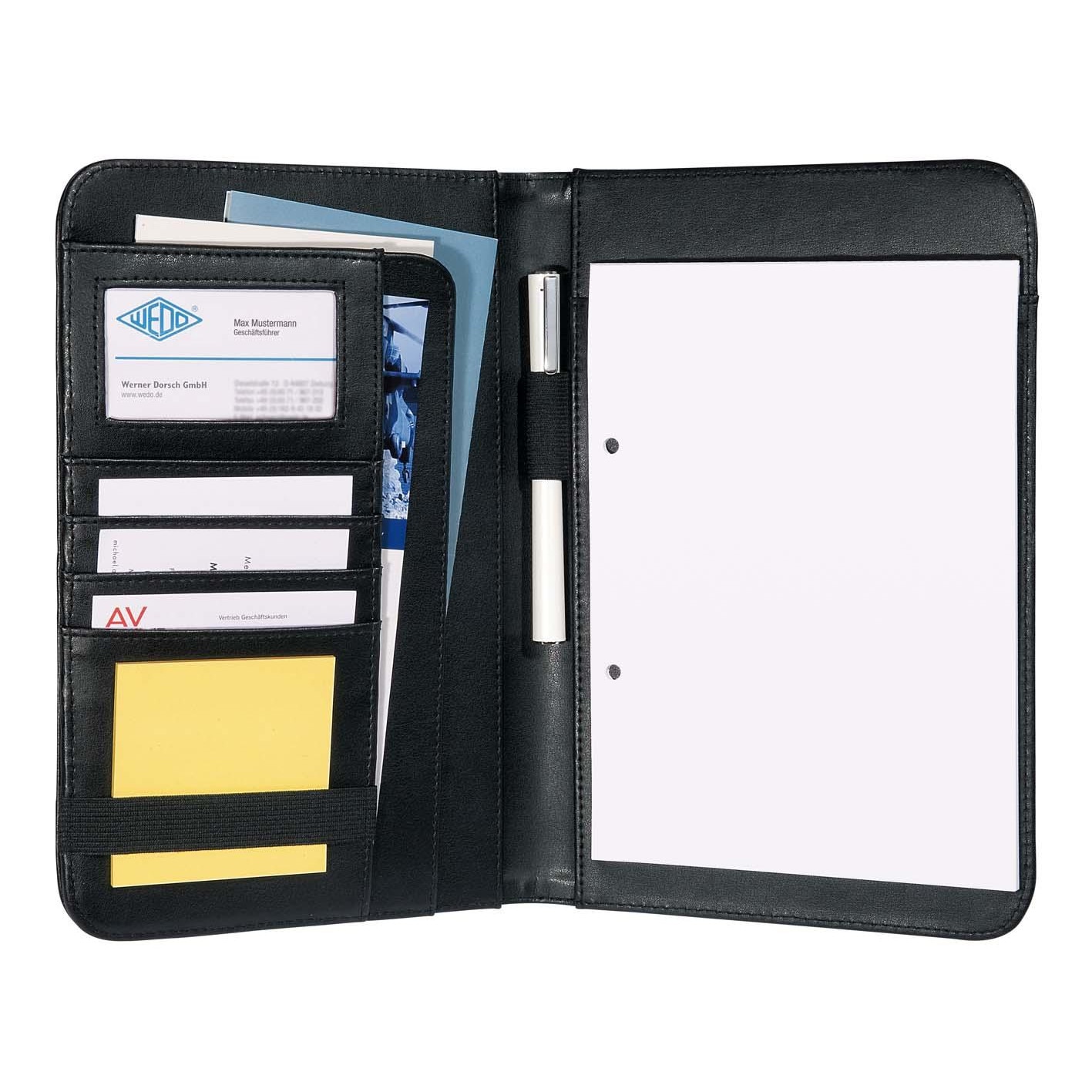 Mapa Wedo Elegance A5 imitatie piele neagra - eMAG.ro