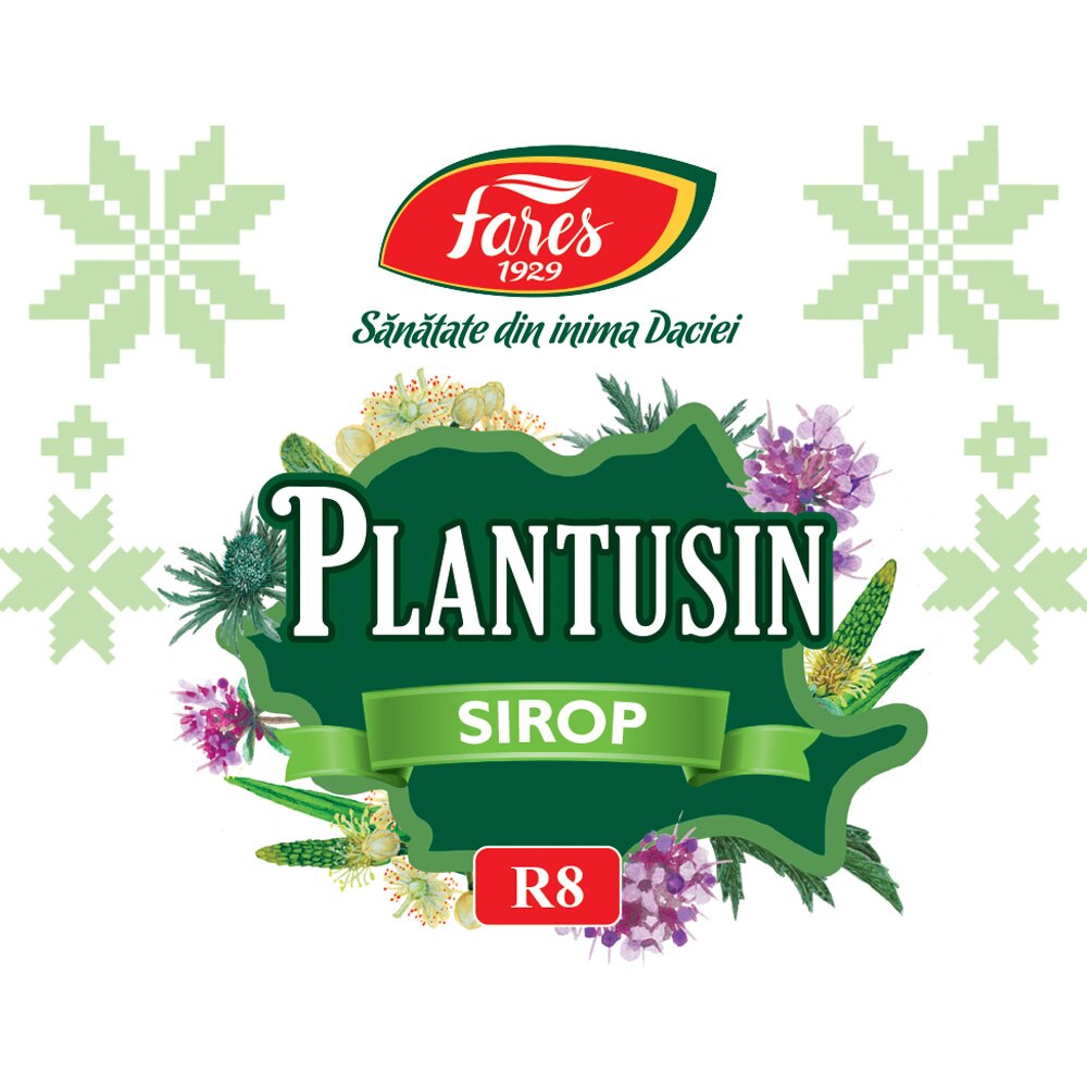 Sirop Plantusin, 250 ml, Fares - eMAG.ro