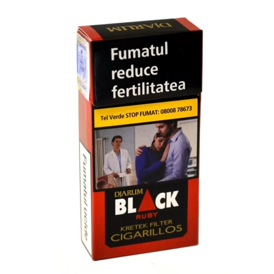 Tigari de foi Djarum Black Ruby Filter 10 - eMAG.ro