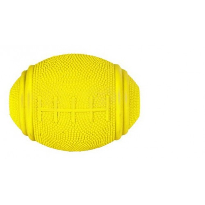Jucarie Trixie minge rugby cauciuc 10 cm pentru caini 3324 - eMAG.ro