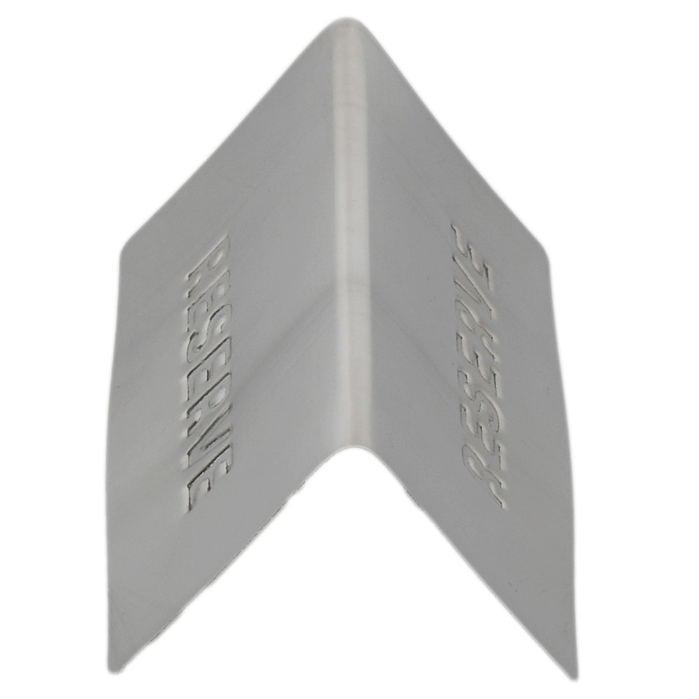 Placuta inox cu mesaj Reserve, mesaj pentru rezervare in restaurant/bar ...