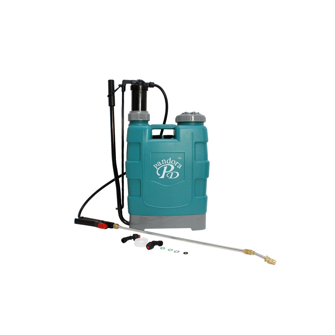 Pompa stropit manuala 12L Pandora, Lance Inox, 3 Duze Incluse, Model ...