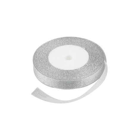 Panglica funda argintie 1 cm latime, rola 22 m - eMAG.ro