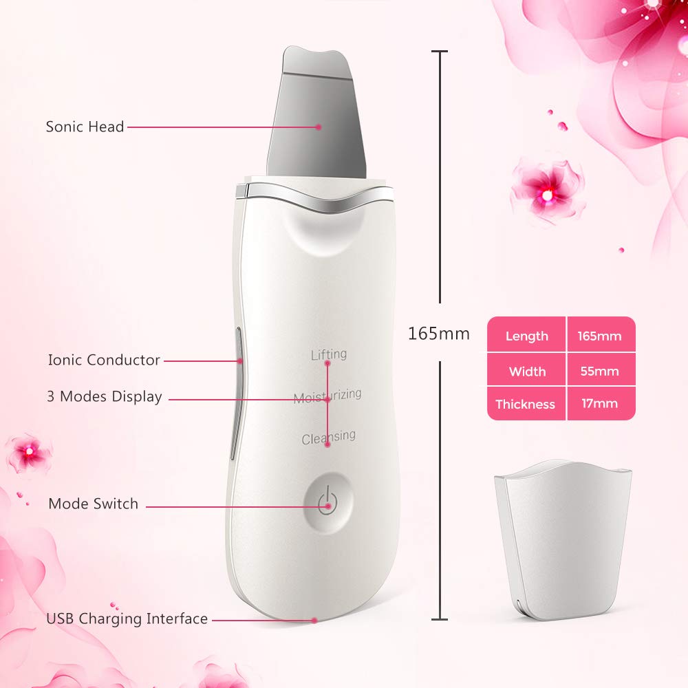 Aparat Cosmetic Skin Scrubber, Peeling Exfoliator Facial, Multi ...