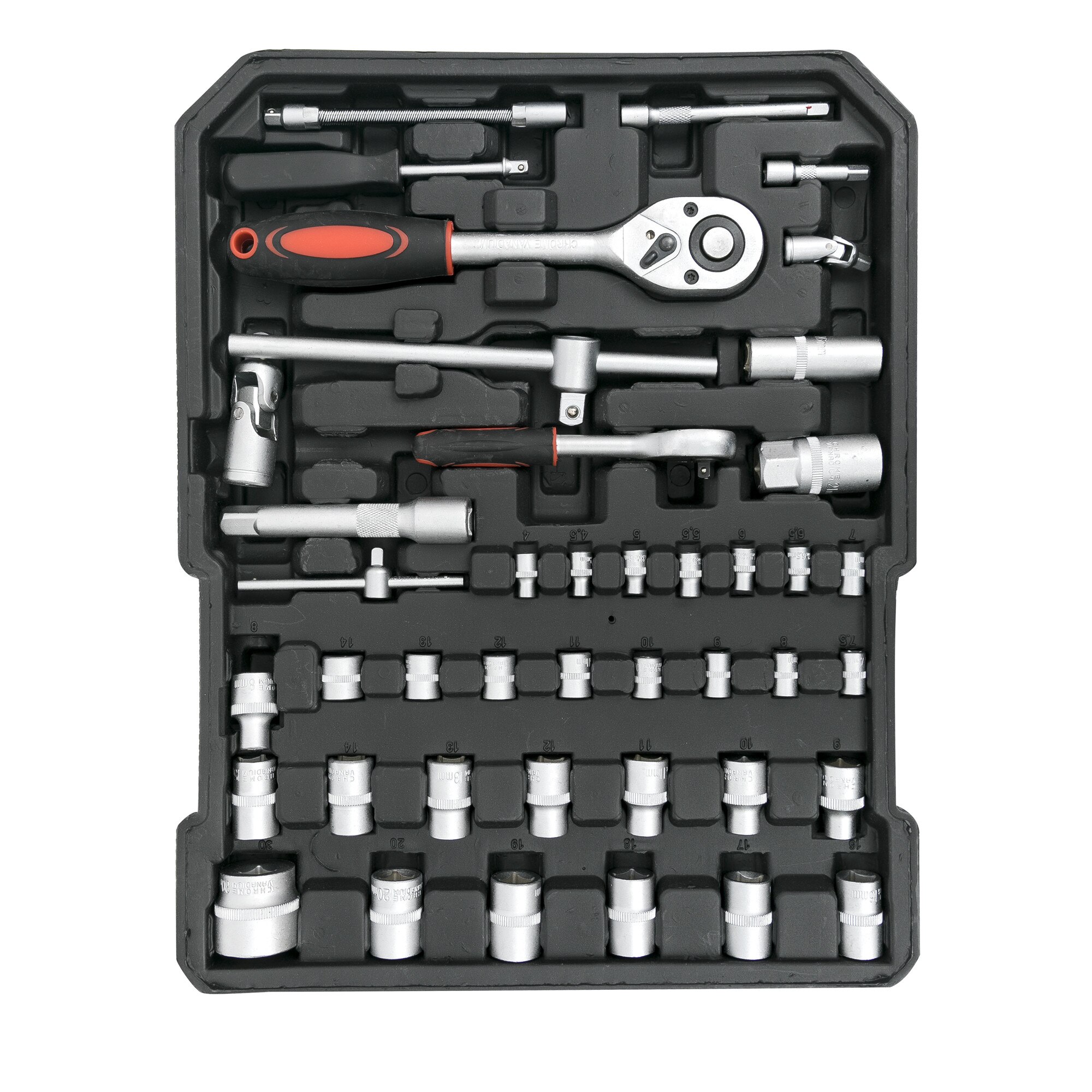 Trusa de scule 188 piese, Kraftworld, tip troller, Model 2019, PREMIUM ...